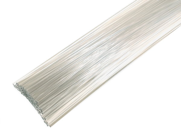 Plastic welding rods PC 3mm round Transparent 1kg rods | az-reptec